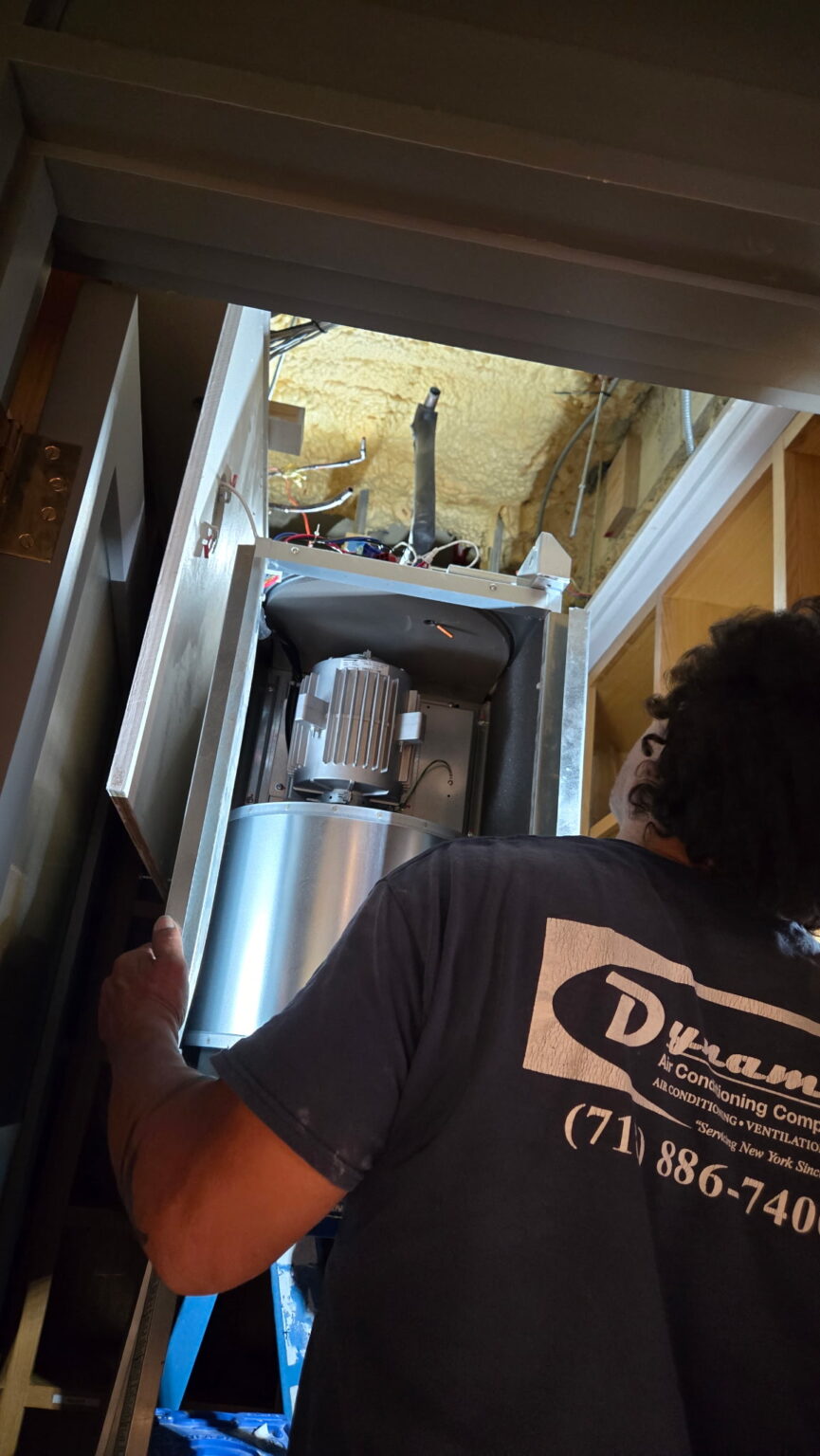Air handler change out 💨 – Dynamic Air Conditioning Company, Inc.